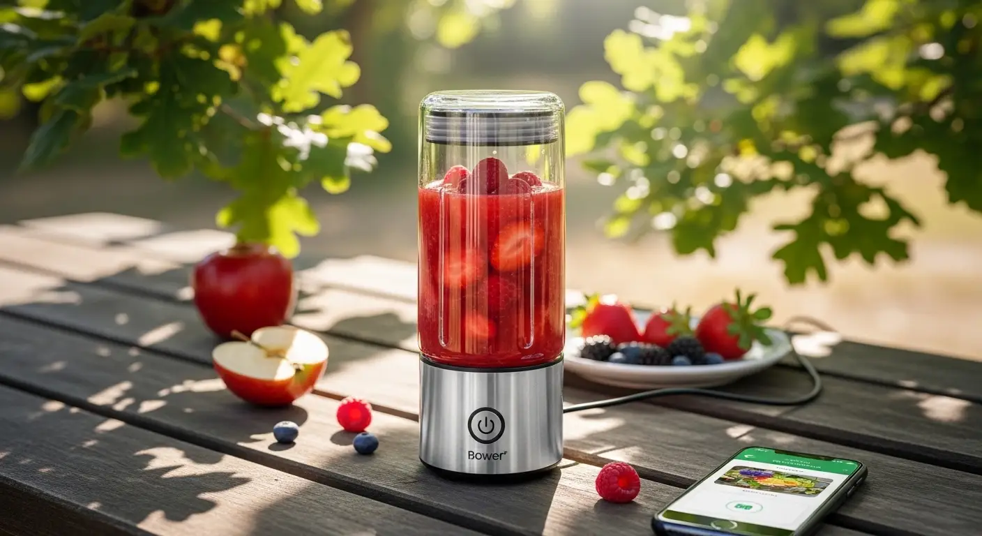Portable Fresh Juice Blender: Smart, Fresh Blending Anywhere